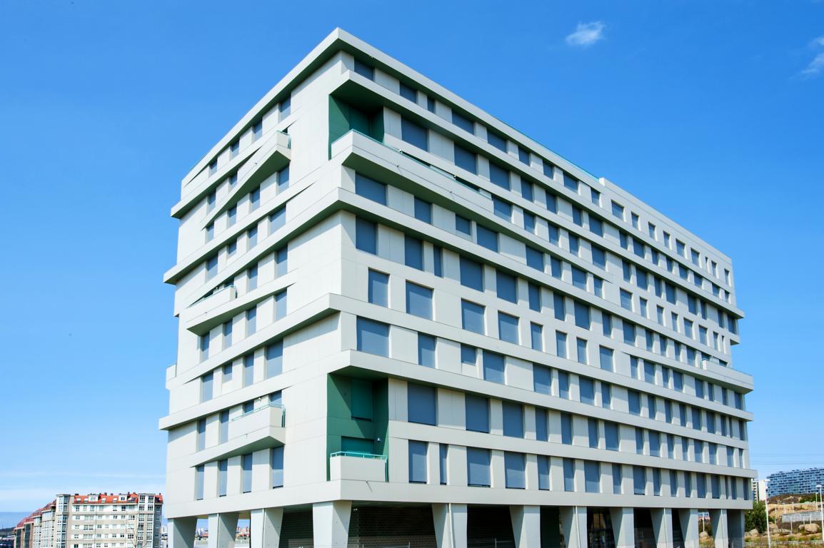 El primer edificio del Parque Ofimático - Desarrolla